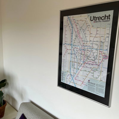 Eindhoven Metro Transit Map - Etsy