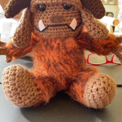 MADE TO ORDER Large or Small Ludo From the Labyrinth Plush Crochet ...
