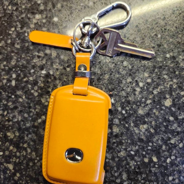 2023 2024 Mini Cooper S JCW Key Fob Cover, Leather Key Case for Keyless ...