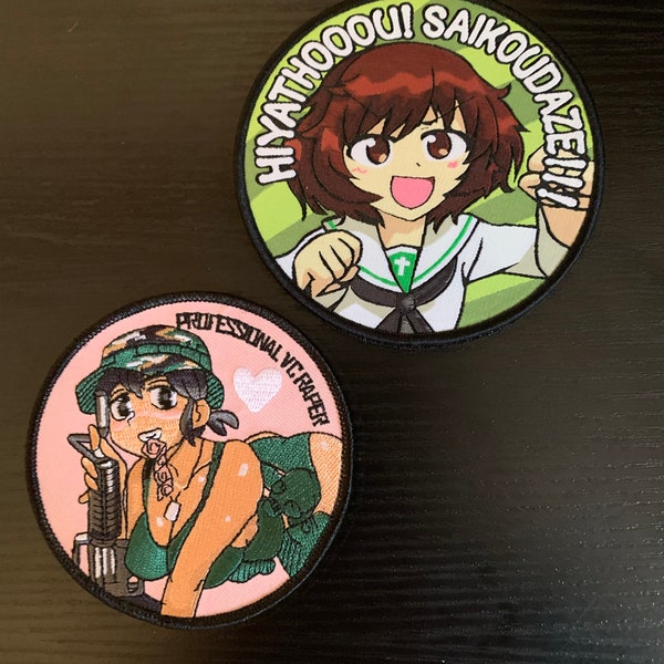 Girls Und Panzer Ooarai Girls Academy Yukari Akiyama Morale Anime Patch ...