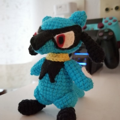 Riolu Crochet Pattern / Pokemon - Etsy