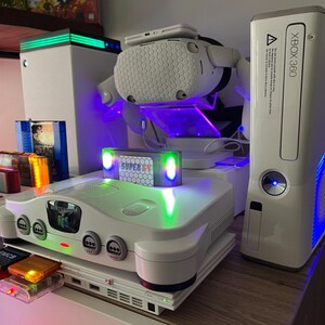 Nintendo Gamecube Forest Green and Light Blue authentic Item Hand ...