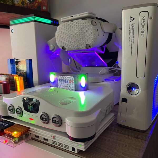 Nintendo Gamecube Black authentic Item Hand Painted - Etsy