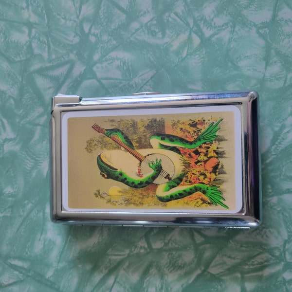 Cigarette Case Art Deco Art Work for 100's Cigarettes - Etsy