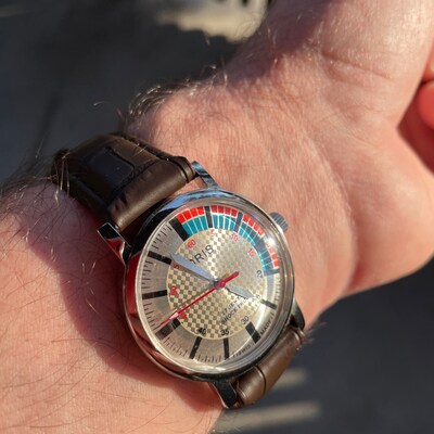 HMT Ashwini Tank Golden Dial Gold Plated Hand Winding 17 Jewels Mens ...