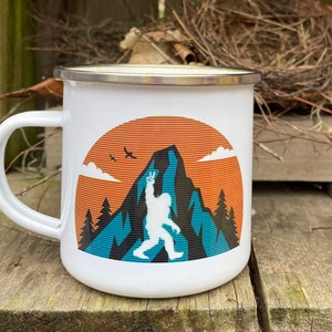Bigfoot Clock With Numbers Bigfoot Gift Gift for Her Camping Gift ...