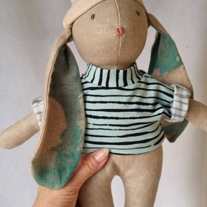 Animal Toy Pattern Small Bunny Sewing Pattern Stuffed Toy PDF Pattern ...