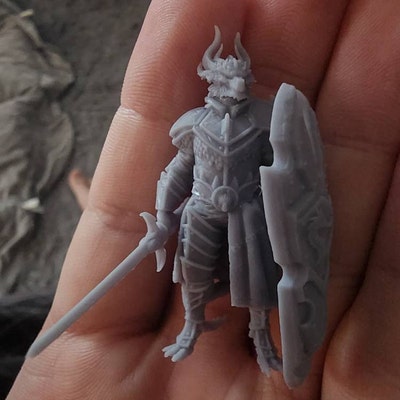 Bugbear Fighter Warrior Barbarian Axe & Shield Scales - Etsy