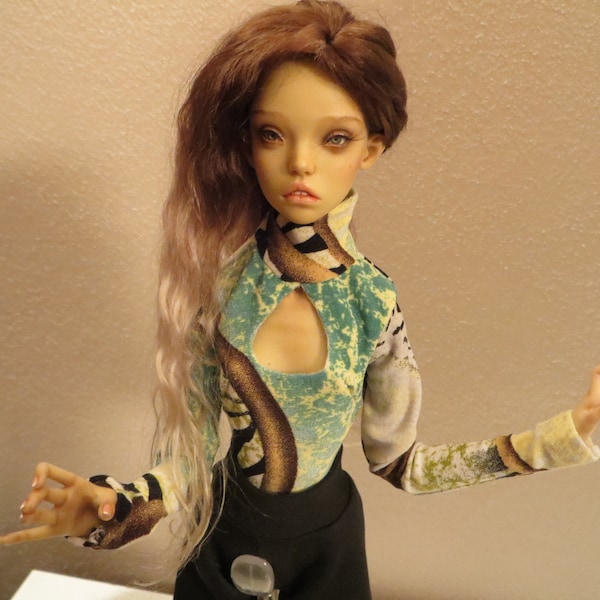 12 BJD Light Blue Outfit Includes Dress, Swimsuit and Bag. Very Nice ...