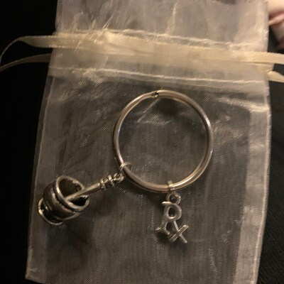 Pharmacist Key Ring Mortar and Pestle Key Chain, Pharmacist Gift, Rx ...