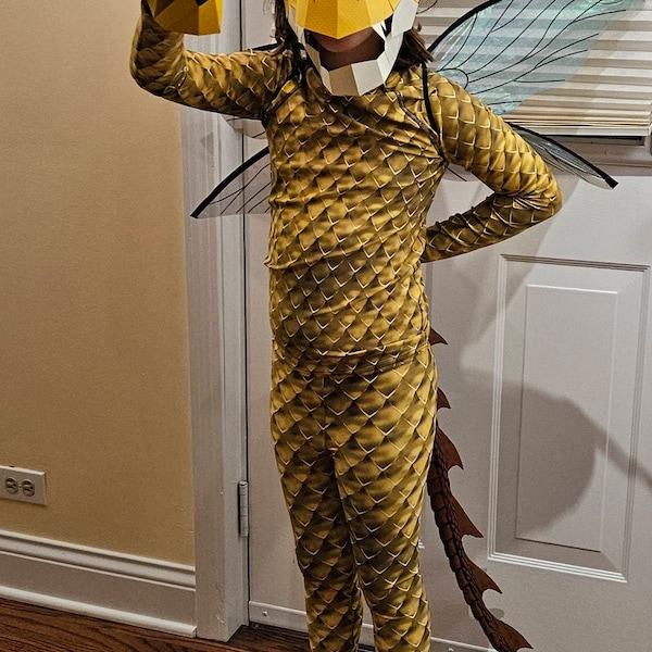 Tatsu | Dragon Head Mask - DIY Halloween Costume Papercraft (PDF ...