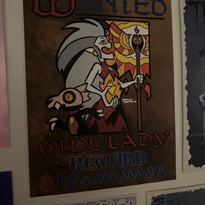 Eda's Wanted Poster Print - Etsy