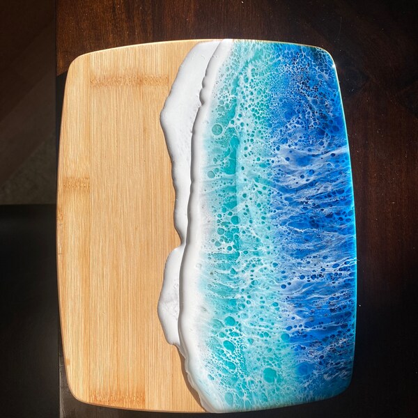 12 Inch Resin Ocean Shell Cluster Round Wall Plaque, Resin Ocean ...