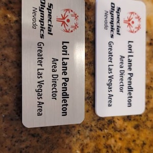 Uniform Name Badge for Work Pin Name Tag Military Police Fire Emergency ...