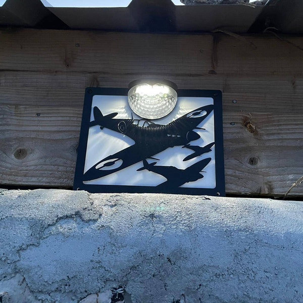 Rabbit Solar Light Wall Plaque - Garden Gift - Etsy UK