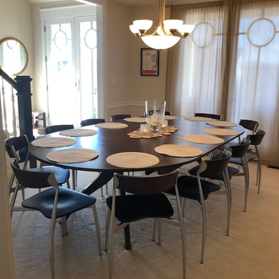 Curvy & Swervy in Cherry-n-walnut Bar Stools - Etsy