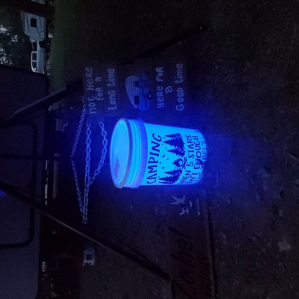 Led Bucket Light Camping Accessory Outdoor Lighting Pool Party ...