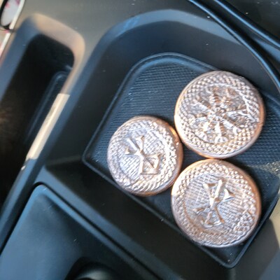 Graphite Casting Mold Double-sided Cursed Aztec Pirate Coin - Etsy