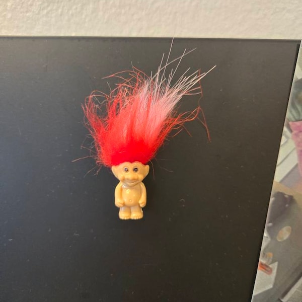 Mini Vintage Troll Magnet - Etsy