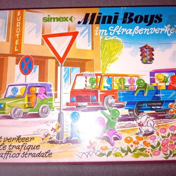 Vintage Build-o-fun Block Set in Original Box - Set Nr 101 - Made in ...