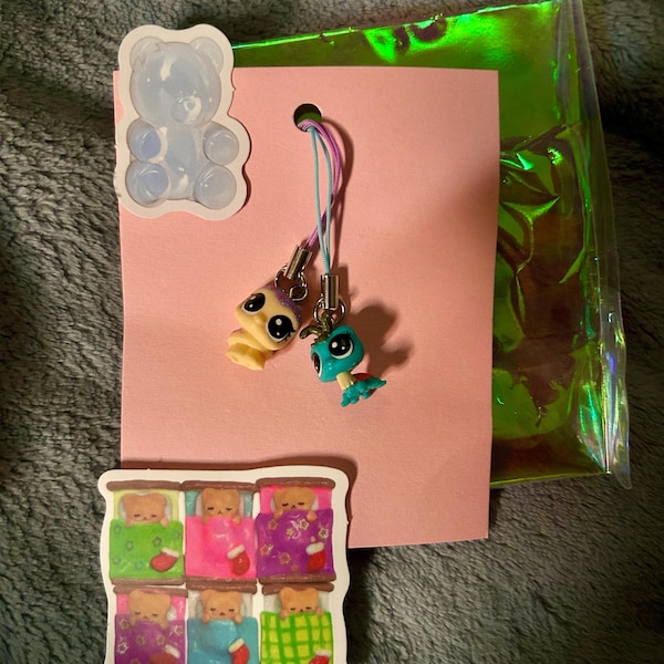 Littlest Pet Shop Phone Charm, LPS Mini, Cute Kawaii Accessory ...