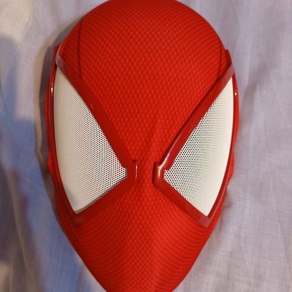 Scarlet Spider Ps 4 Shell and Lenses With Cloth Mask - Etsy