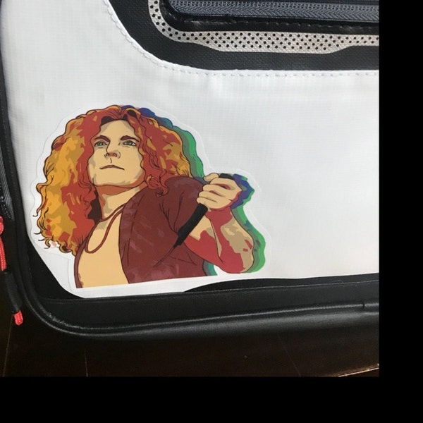 Robert Plant Sticker - Led Zeppelin Gift / Led Zeppelin Sticker ...