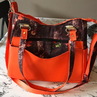 Emilina Handbag With Internal Zipper Pocket Divider PDF Pattern RLR ...