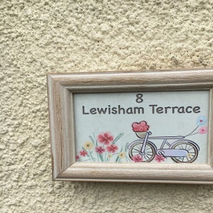 Rustic Gone Cycling Sign Custom-made Door Plaque: - Etsy UK