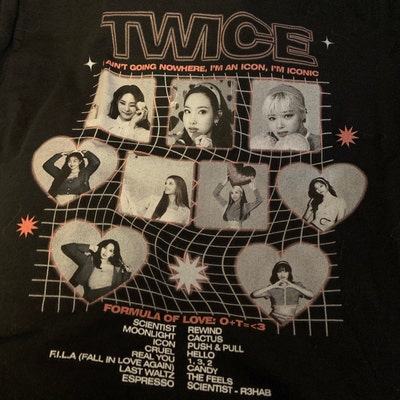 Twice Scientist Shirt Kpop Formula of Love Ot3 Album - Etsy Australia