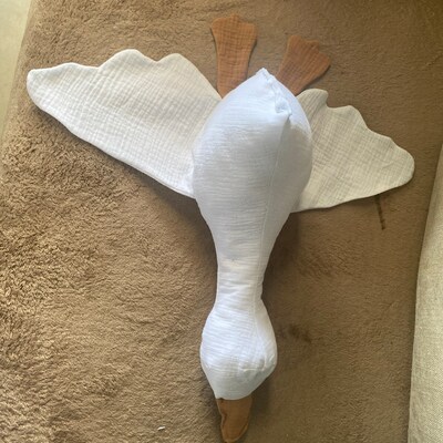 Goose soft toy sewing pattern PDF instant download step by - Etsy Polska