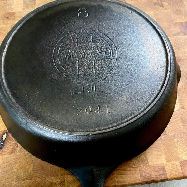 HTF REMC Cast Iron Cornbread Wedge Advertising Skillet Made by Lodge ...
