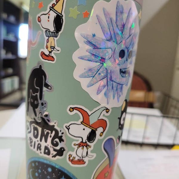 Knight Snoopy Sticker - Etsy