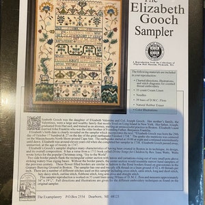 The Chase Sampler mary Starkey Sampler - Etsy