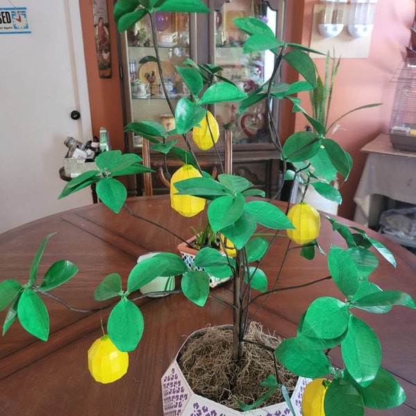 Lemon Tree - Templates - Instant Download - Video Tutorial - DIY - SVG ...