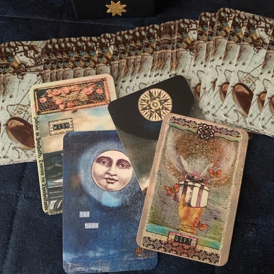 NEW PACKAGING Inner Compass Oracle Mini 50 Card Oracle Deck Vintage ...