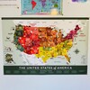 Educational Children's US Map, Fun Illustrated Map, US National Parks ...