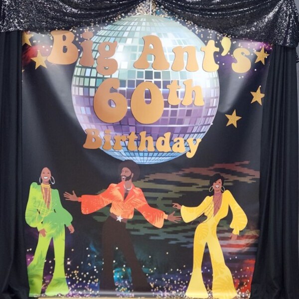 Custom Backdrop, 70s Backdrop, 80s Backdrop, Birthday Backdrop, 70s ...