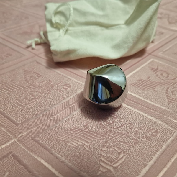 Perfect Gift for Him/her- Brass Oloid - Brushed Finish Desk Toy Wobbler ...