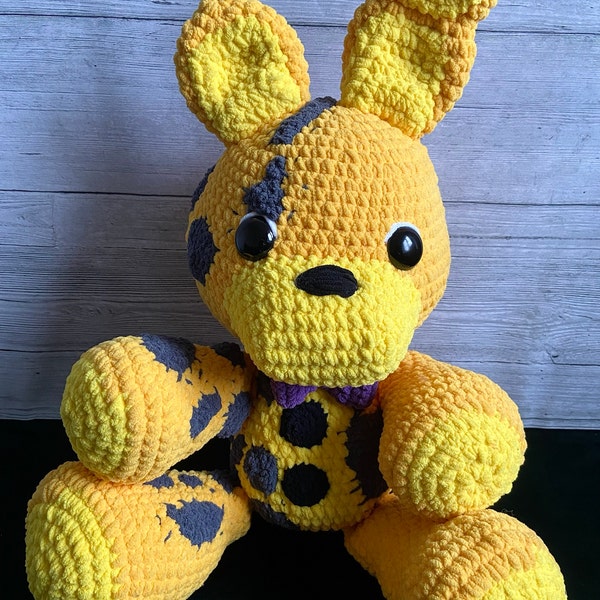 2in1 Big Top Rabid Rabbit Crochet Pattern DIGITAL PDF | Amigurumi ...