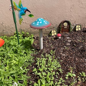Fairy Door and Windows for Trees Glow in the Dark Outdoor Decor Fairy ...