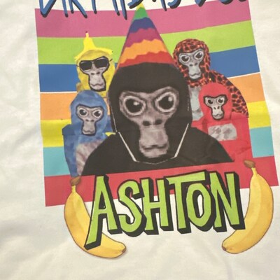 Gorilla Tag Cake Topper, Gorilla Tag Cake, Gtag Cake, Gorilla Tag ...