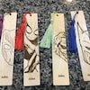 Wooden Surf Board Bookmark Sea Sport Gift Surfer Book Mark Beach Page ...
