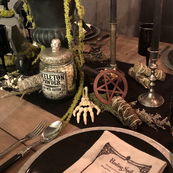 New Moon Banishing Spell Image Witches' Dinner Party Digital Instant ...