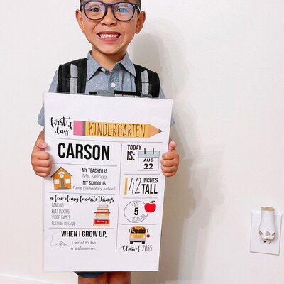 All About Me Star Student Student of the Week Printable - Etsy