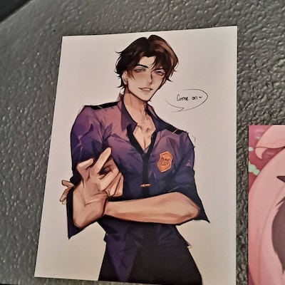 Female Michael Afton FNAF ART PRINT - Etsy