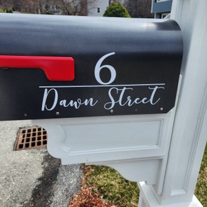 Mail Box Decal Mailbox Decals for Your Home Includes Two - Etsy