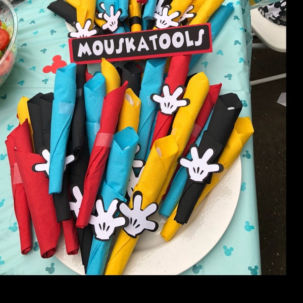 Mouskatools Tent Card. MICKEY - Etsy