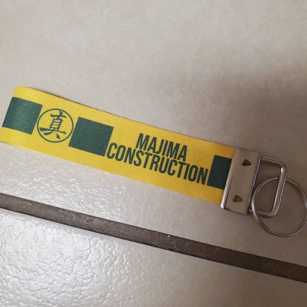 Keychain Yakuza Like a Dragon, Majima Construction, Like a Dragon ...