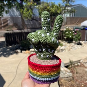 Cactus Hand CROCHET PATTERN / Amigurumi Cactus PDF English - Etsy Australia